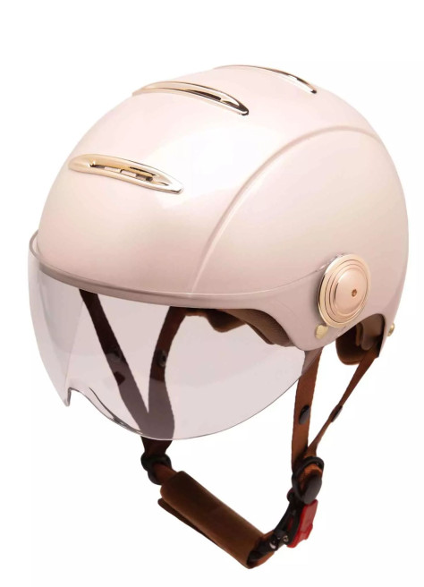 Tandem Light bicycle helmet with visor - Marko