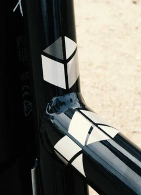Diamond reflective bike stickers - Reflective Berlin